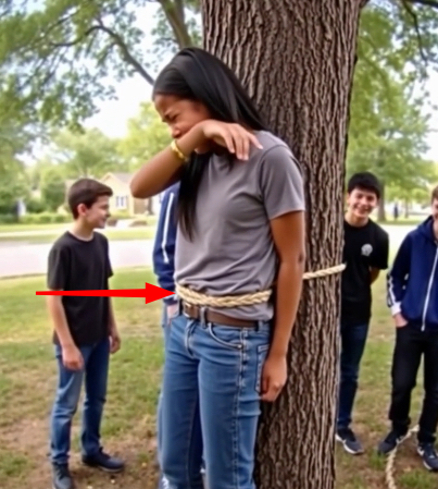 “Call Your Dad! Monkey” — Hoa Karen’s Son Tied A Black Girl To A Tree ...