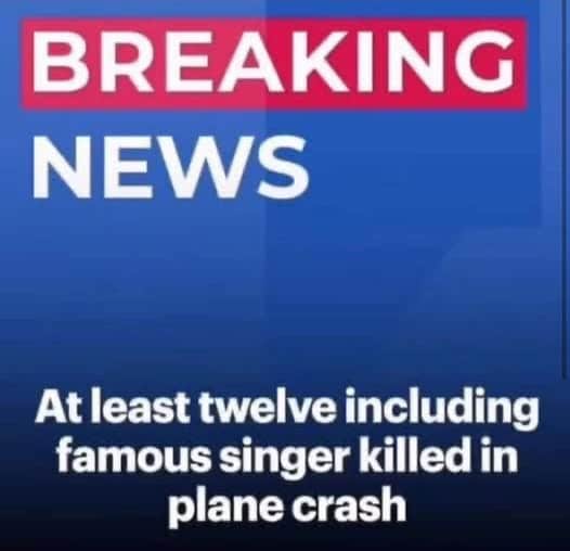 Twelve dead including famous singer in plane crash off remote island ...