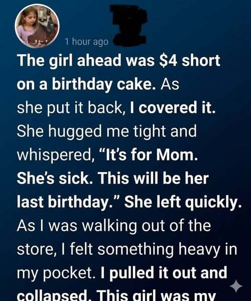 The Little Birthday Cake That Changed My Day.. - Informed America